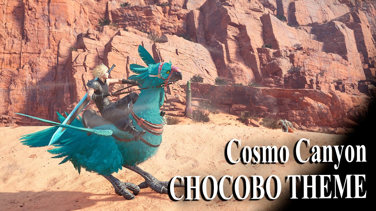 Final Fantasy VII Rebirth OST - Chocobo Theme (Cosmo Canyon Region ...