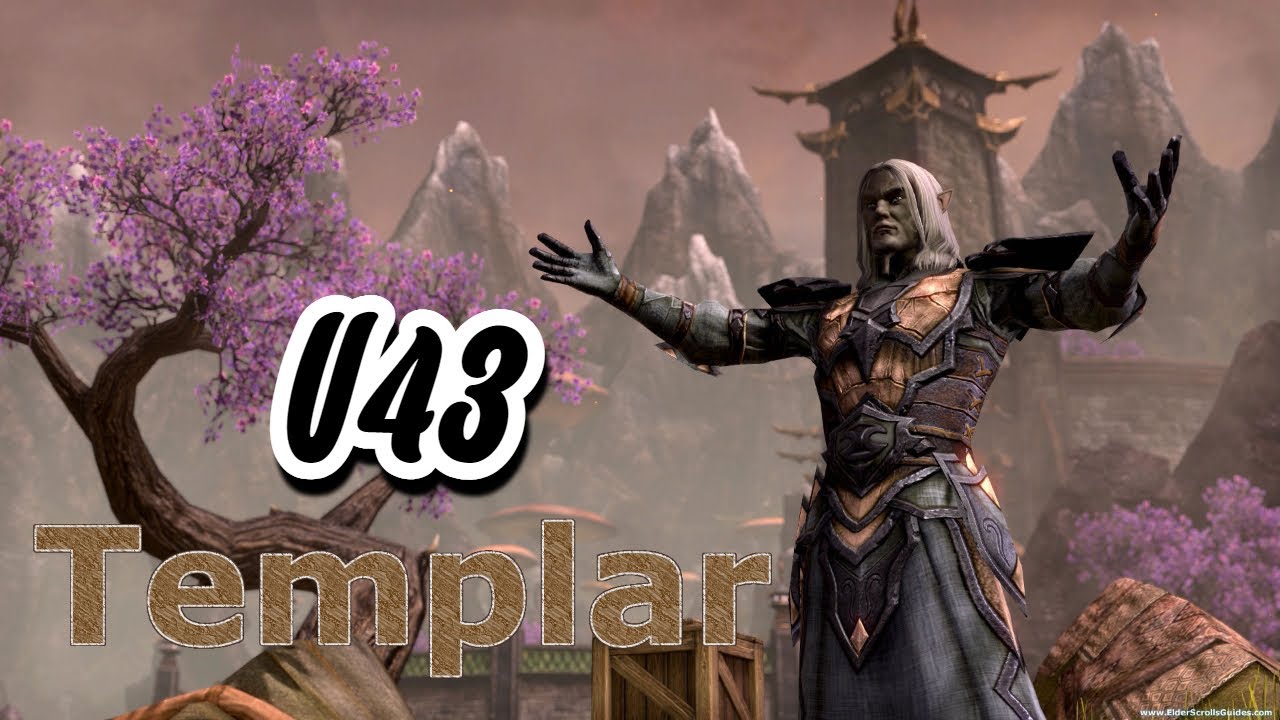 Templar PvP U43 - Best Templar Build - ESO PvP 1vX/2vX - YouTube