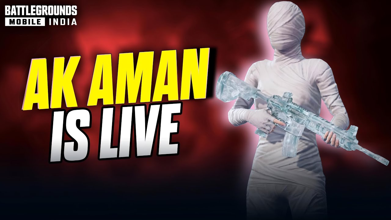 Regular streamer is Back 🏻BGMI / PUBG🔥 AK AMAN LIVE #akamanlive # ...