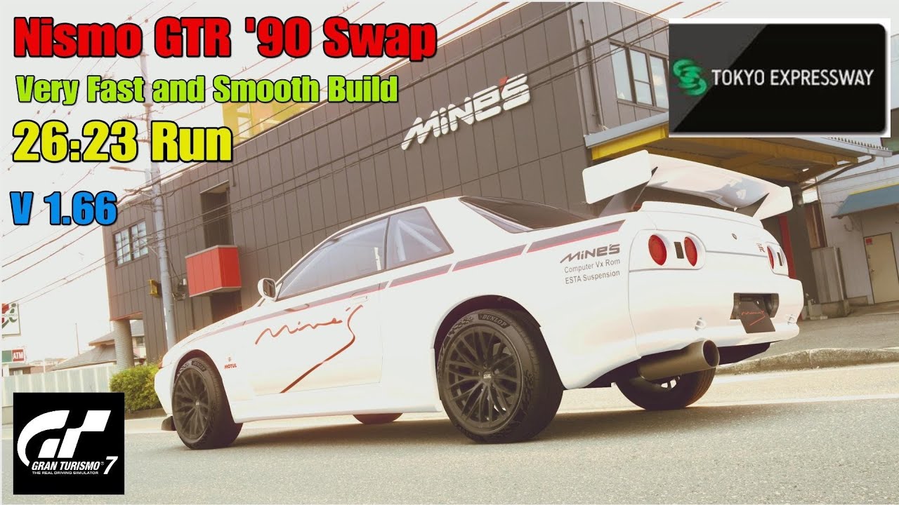 GT7 Tokyo Expressway 600 GTR Nismo '90 V 1.66 - YouTube