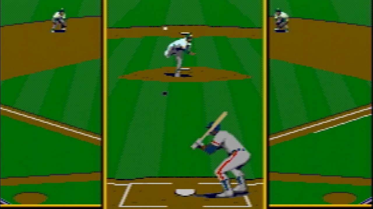 Tony La Russa Baseball (Genesis) - CPU vs. CPU Gameplay - YouTube
