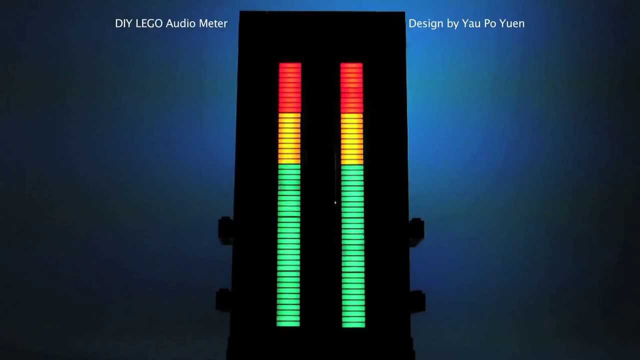 DIY LEGO Audio Meter VU 2013 - YouTube
