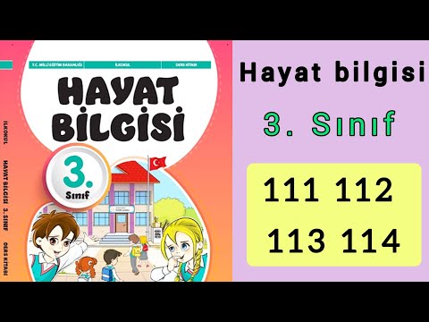 3. Sınıf hayat bilgisi ders kitabı sayfa 111 112 113 114 cevapları / 3. Hayat bilgisi 2026 .