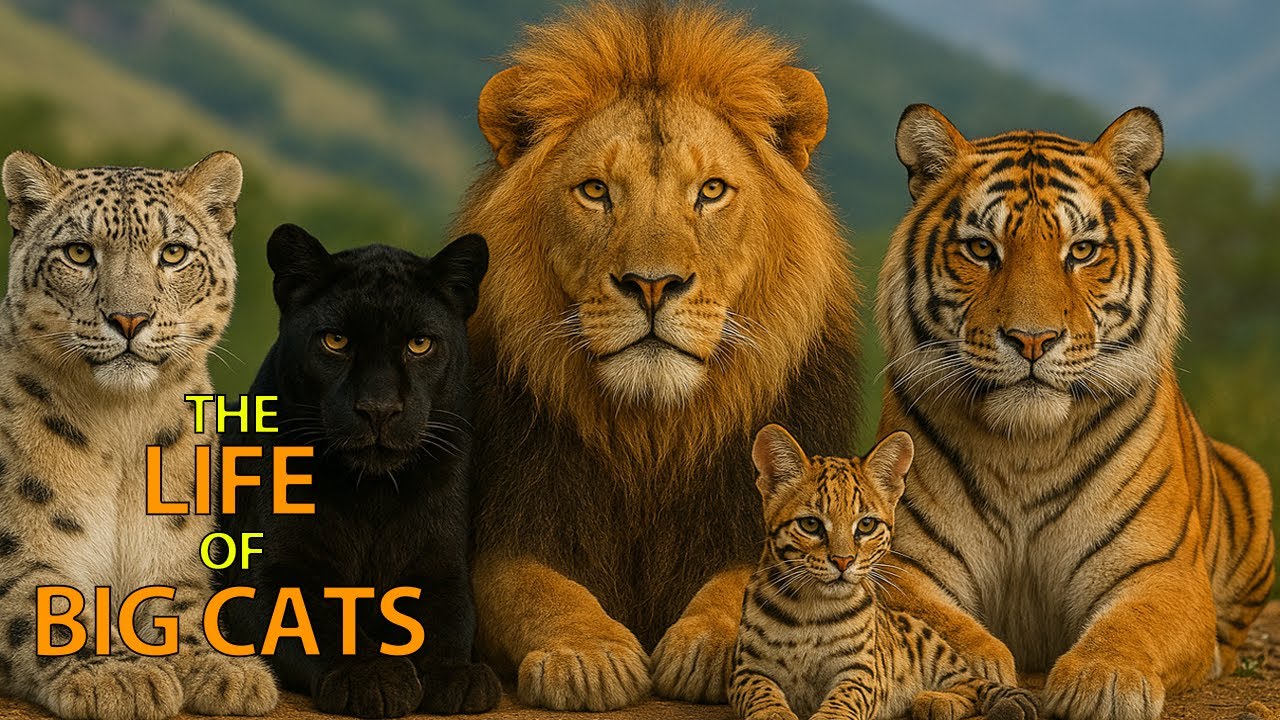 The Life of Big Cats: Shadows and Claws of the Wild Realm - YouTube