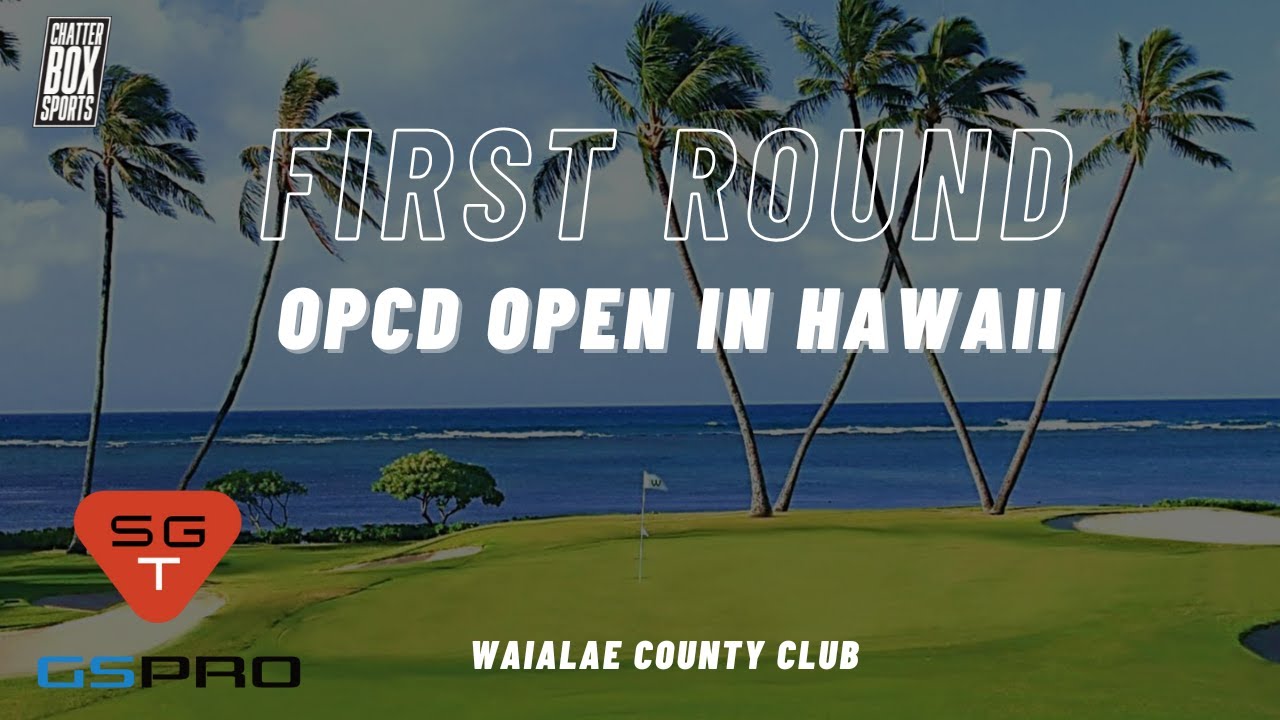 CBOX Golf - OPCD Open in Hawaii - Waialae Country Club - (SGT Trace ...