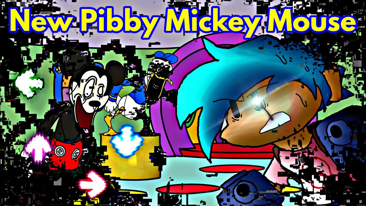 Friday Night Funkin' Vs New Lesson To Learn | Mickey Mouse (FNF/Mod ...