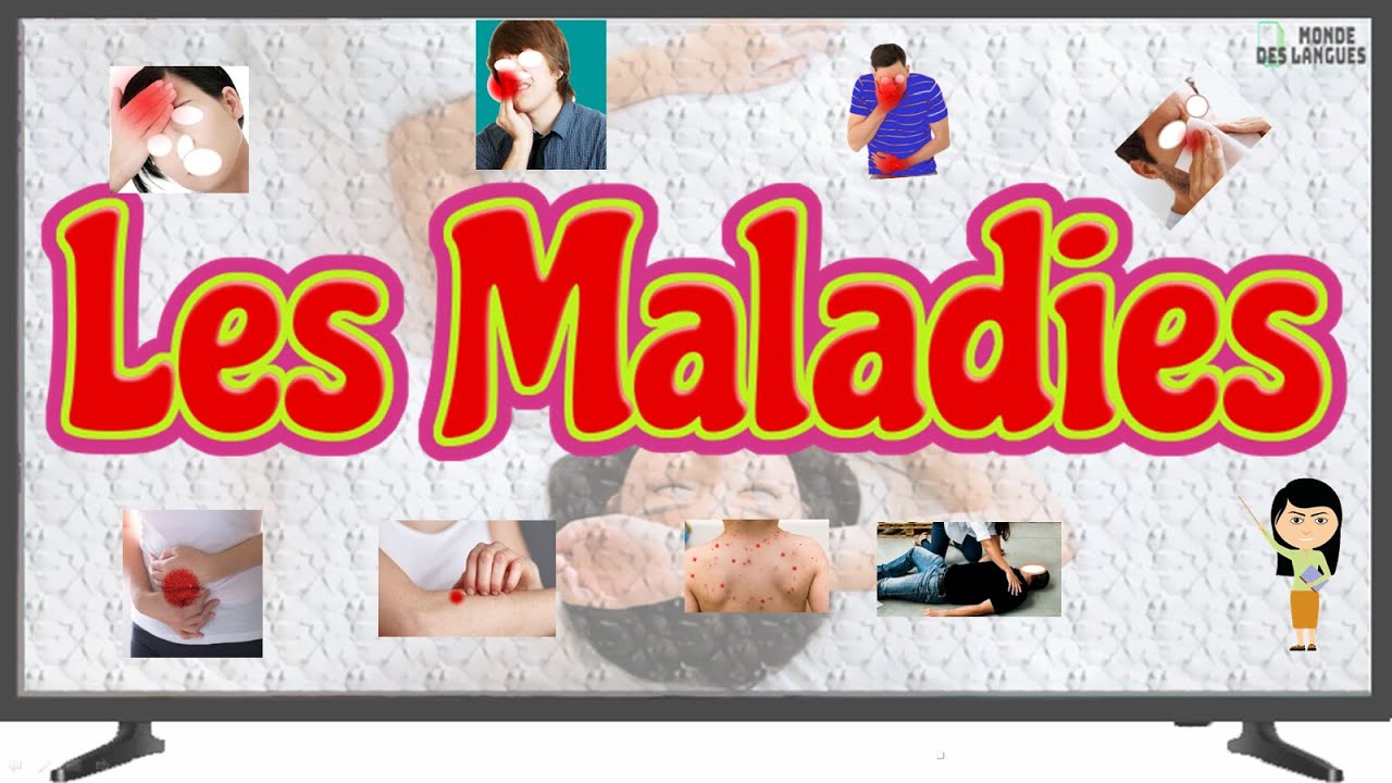 Apprendre les Noms des Maladies et Vocabulaires - YouTube