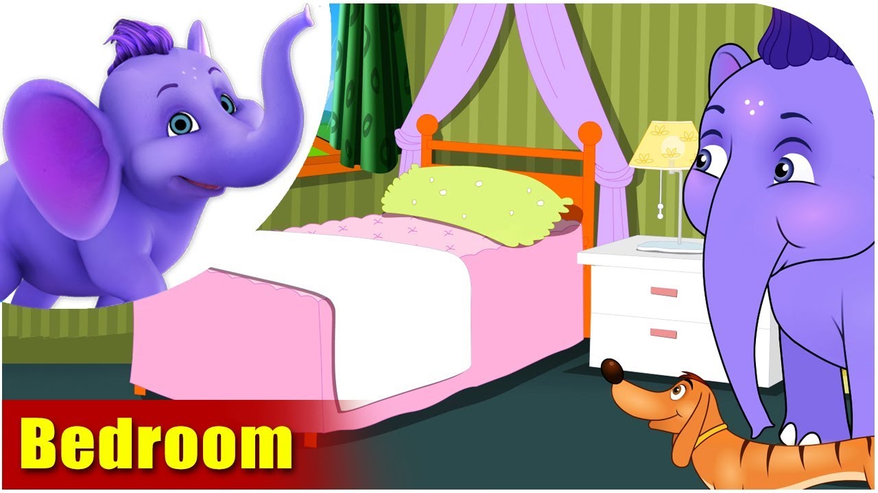 Bedroom | Learning song for Children | 4K | Appu Series - YouTube