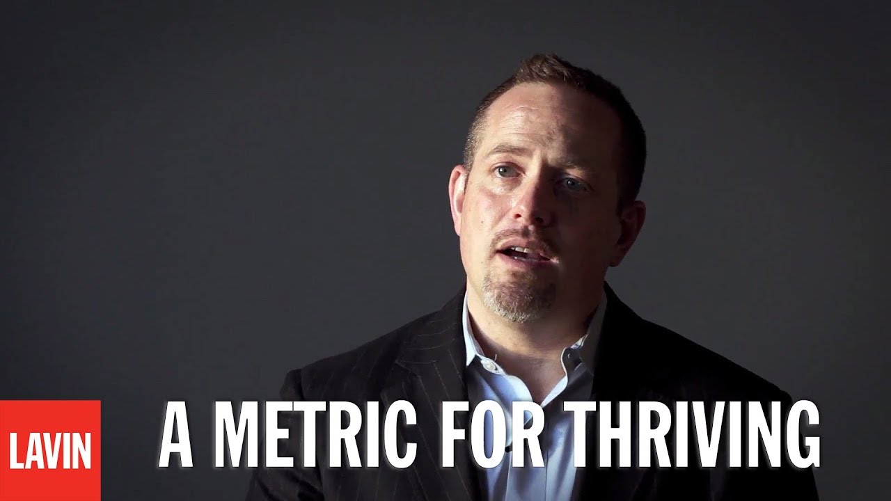 College Speaker Daniel Lerner: A Metric for Thriving - YouTube