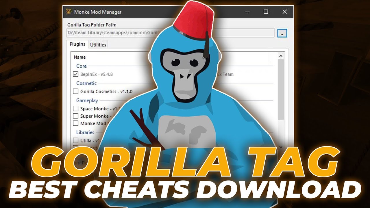 *Free* VR Work Gorilla Tag Mod [2025] Mod Menu Gorilla Tag Best Cheat ...