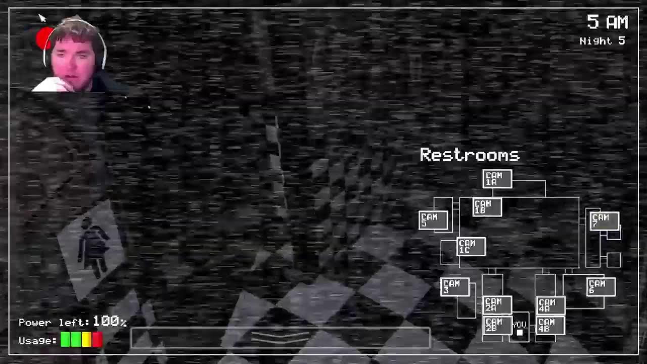 Playing FNAF with Keyboard & Mouse | Five Nights At Freddy's 1 - YouTube