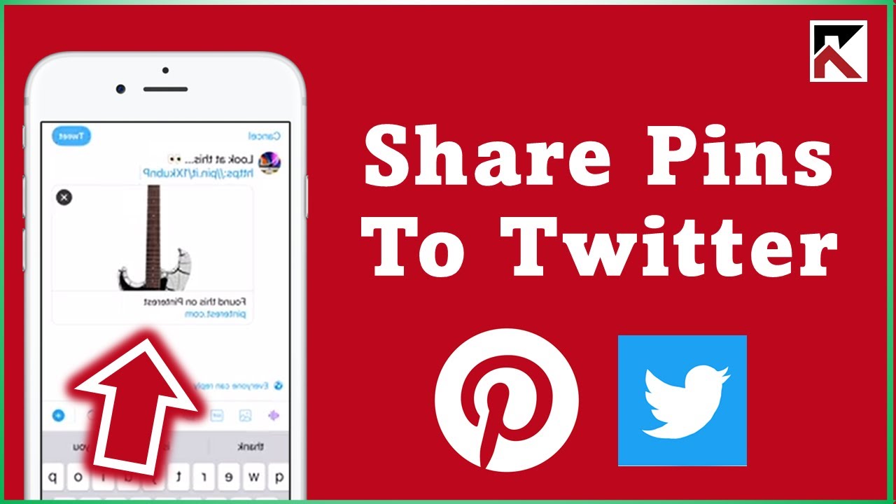 How To Share Pinterest Pins To Twitter | Post Pin - YouTube