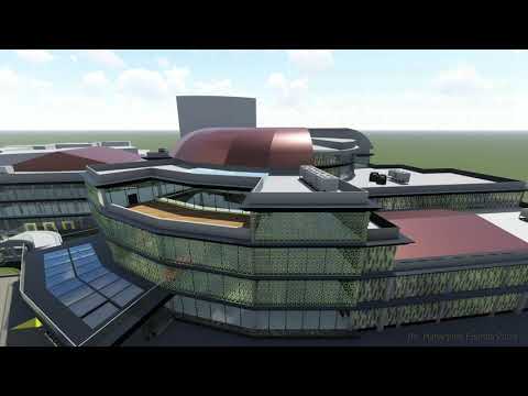 ANIMASI PERANCANGAN TEATER BESAR JAKARTA DI TAMAN ISMAIL MARZUKI DENGAN ...