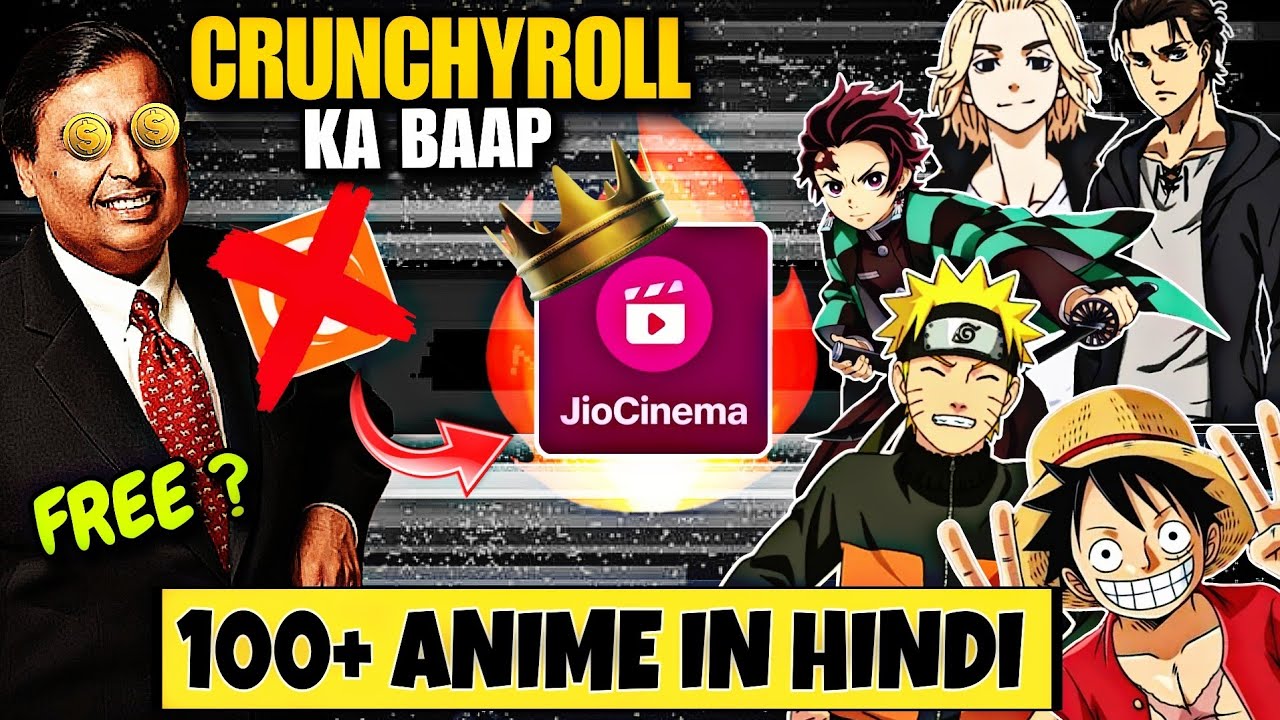 BREAKING NEWS !! Hindi Dubbed Anime On Jio Cinema | Demon Slayer Season ...