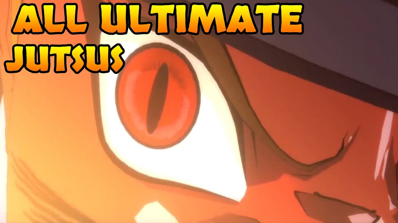 ALL ULTIMATE JUTSUS COMPILATION NARUTO STORM 1 - YouTube