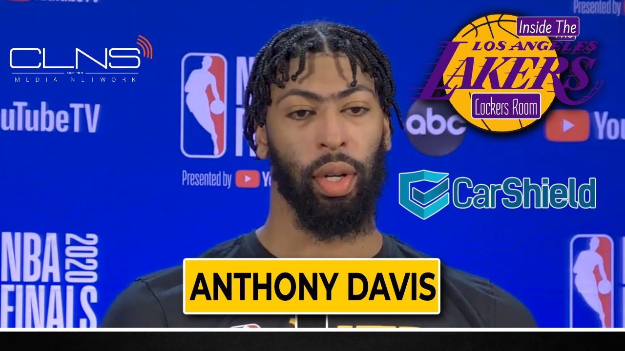 Anthony Davis INJURY UPDATE | Postgame Interview | Lakers vs Heat NBA ...