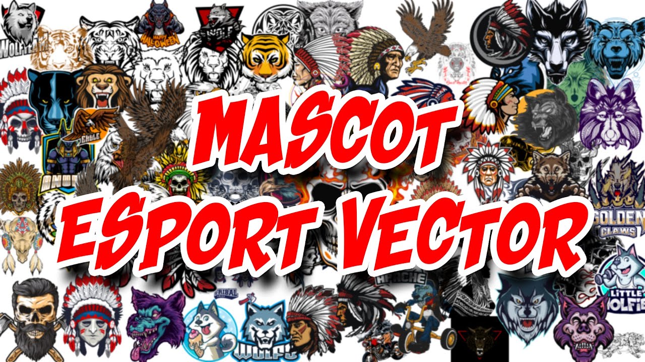 FREE MASCOT & E SPORT VECTOR IMAGE - YouTube