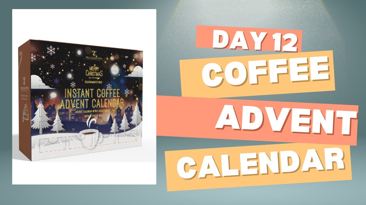 Day #12 advent coffee and it was so yummy 😊😋 # adventcalendar #coffee ...