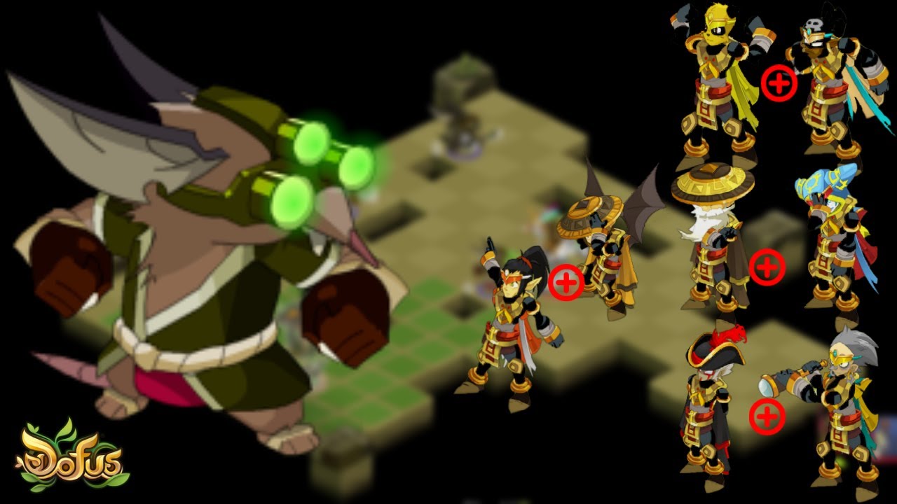 Dofus - Sphincter Cell (Duo Crâ + Eni | Elio + Enu | Iop + Mask | Halsi ...