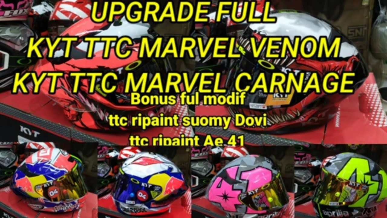 Tutorial Upgrade ful kyt ttc marvel venom dan ttc marvel carnage, full ...