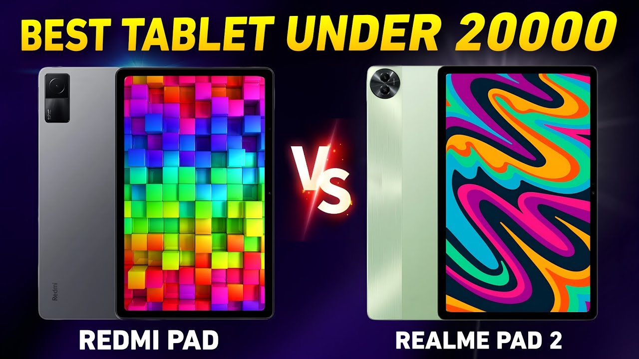 Realme Pad 2 Vs Redmi Pad - Who Is Actually Winner ? | Best Tab Under ...