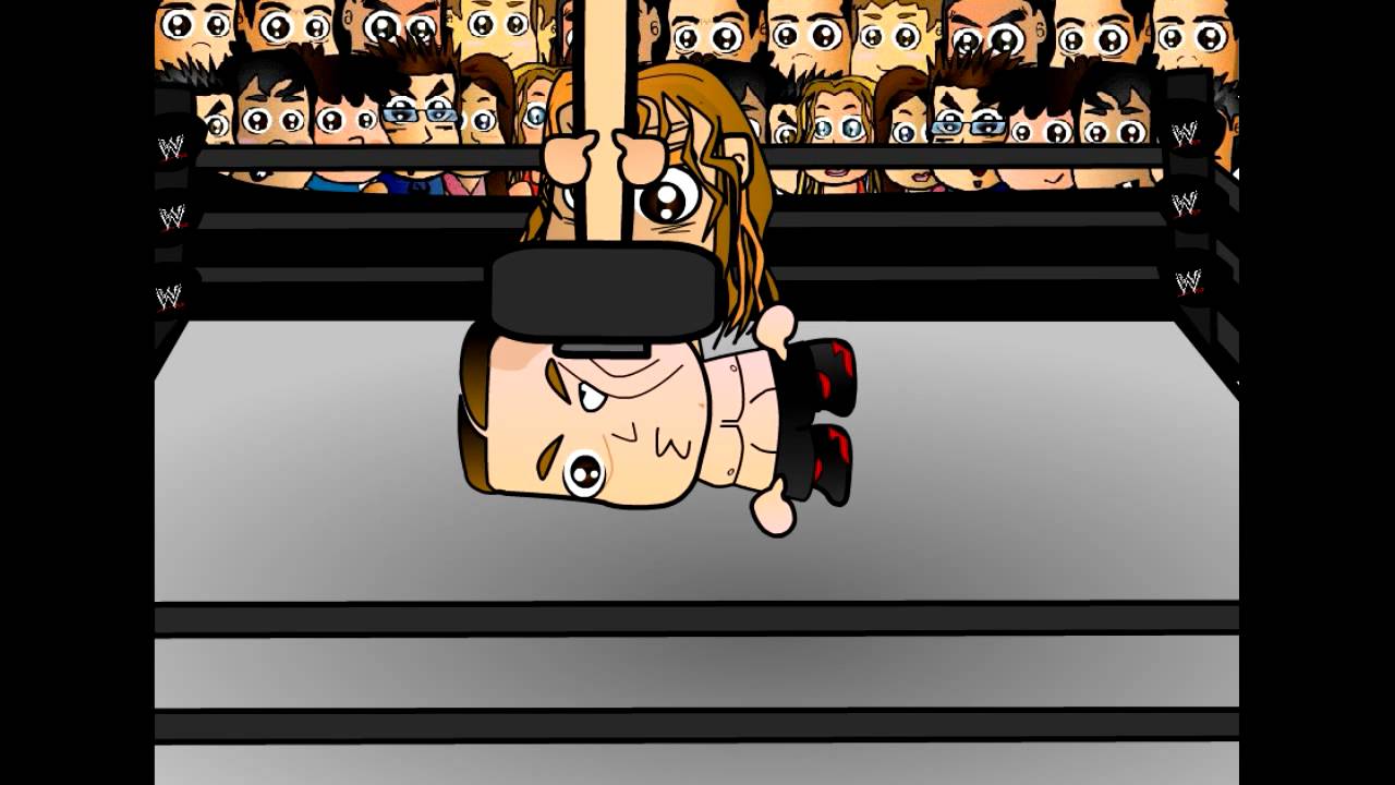 Chibi Wrestlers - How Triple H Could Win at WrestleMania 22 - YouTube
