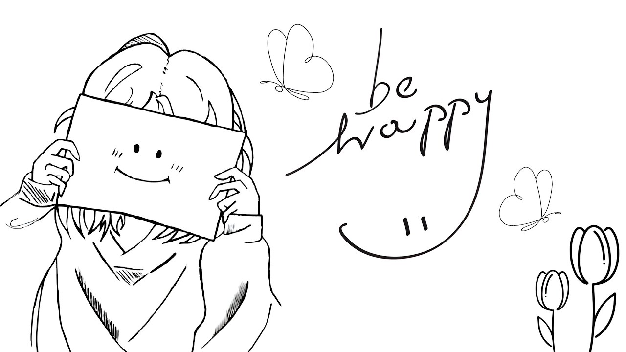 "Be Happy: Uplifting Art with a Positive Message | Inspirational ...