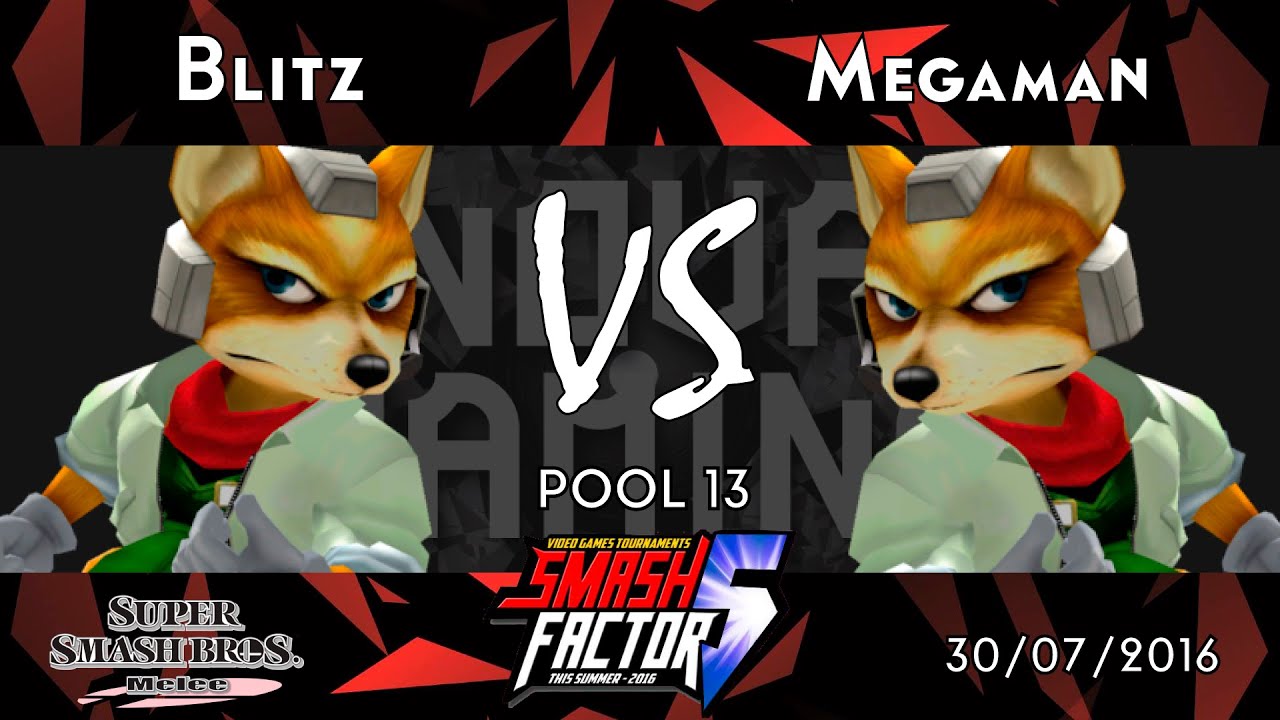 Smash Factor 5 - LG Blitz (Red Fox) Vs. SAB Megaman (Blue Fox) - Pool ...