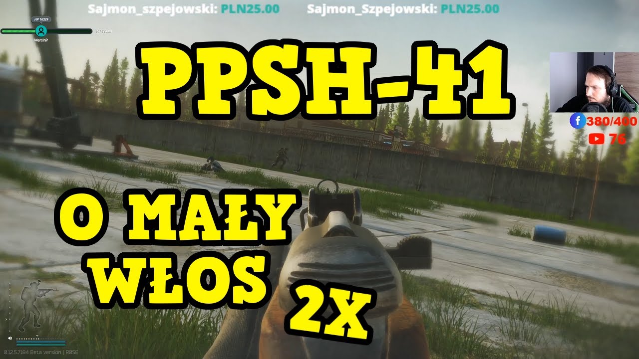 Escape from Tarkov PL PPSH-41 Widziałem Śmierć Dwa Razy Customs - YouTube
