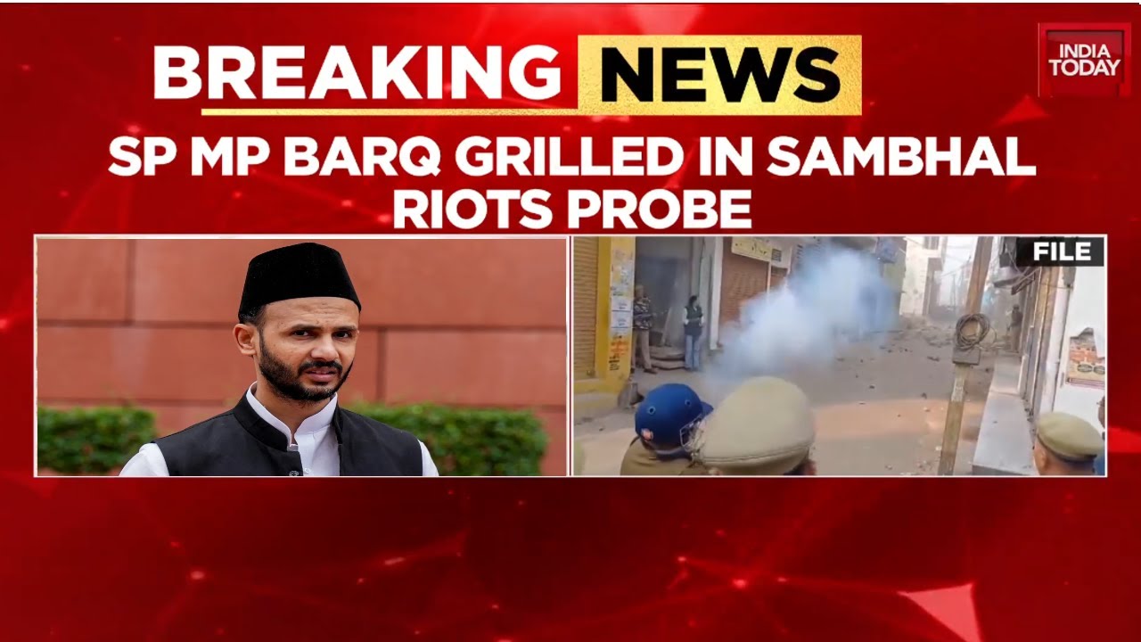 Sambhal Riots: SP MP Zia-ur-Rehman Barq Questioned By SIT, Denies ...