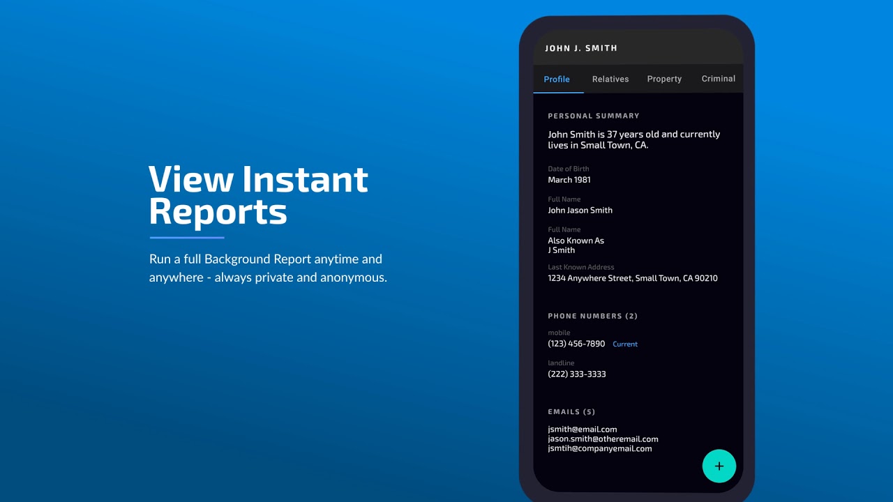 IdentityWatch by PeopleFinders Mobile App - YouTube