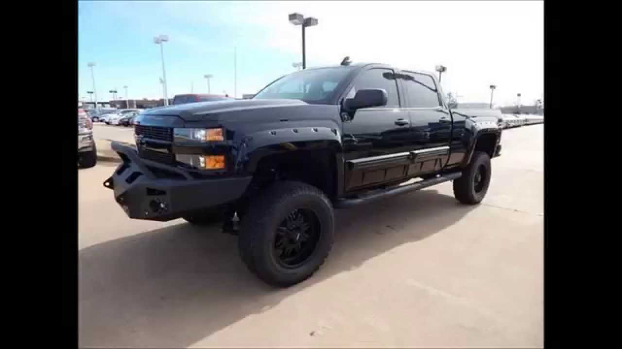 2015 Chevrolet Silverado 2500 LTZ Diesel Tuscany Black Ops Lifted Truck ...