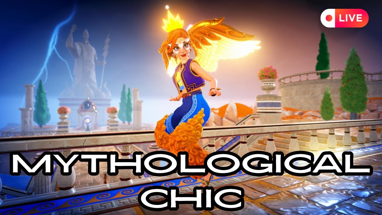 Mythological Chic!! Dreamsnap Time In Dreamlight Valley - YouTube