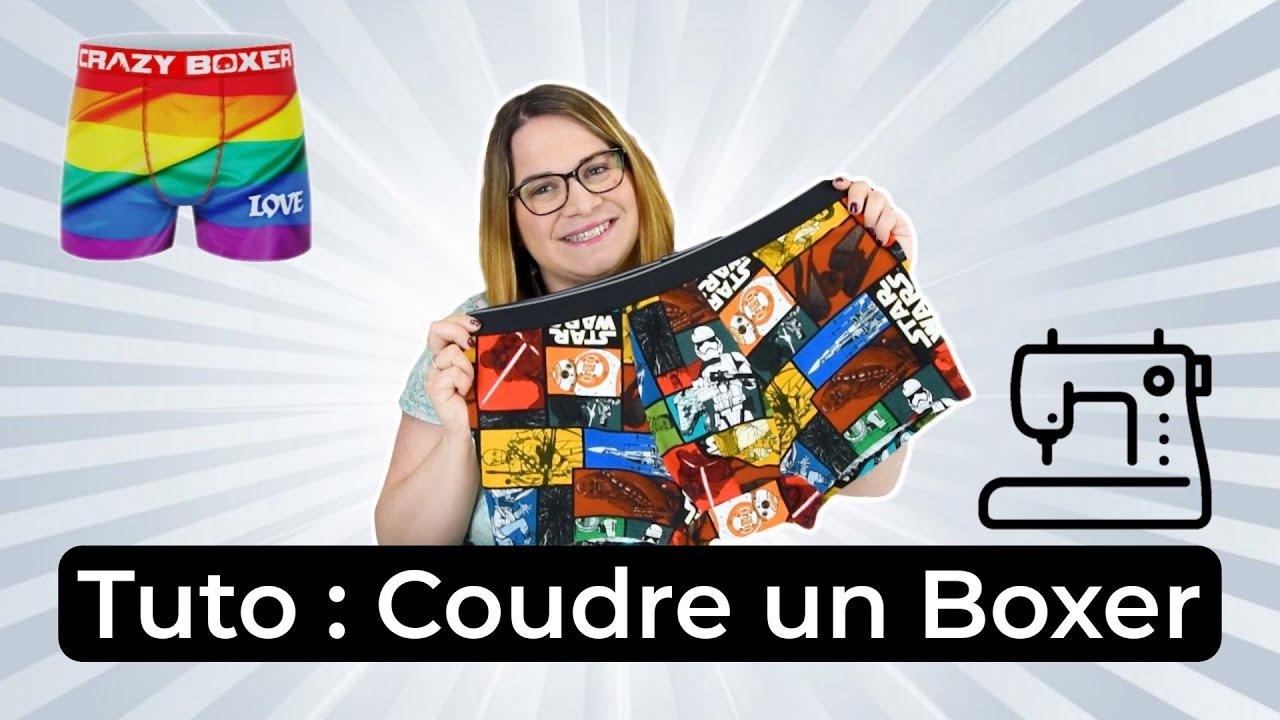 TUTO Couture Facile & Rapide : Coudre un BOXER CONFORTABLE pour Homme ...
