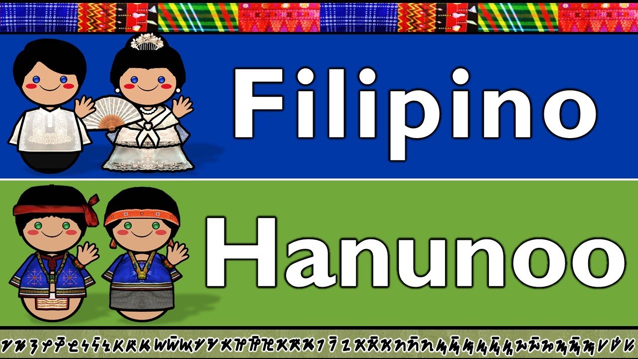 AUSTRONESIAN: FILIPINO & HANUNOO - YouTube