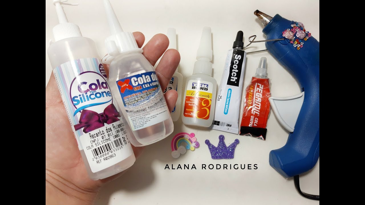 Qual cola usar nos laços? - DICA ALANA RODRIGUES - YouTube