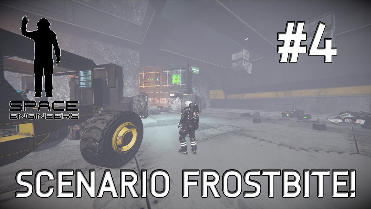 Space Engineers ITA | Scenario Frostbite #4 | I container! - YouTube