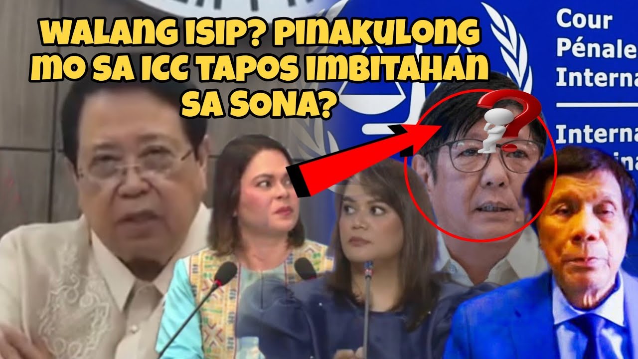 Walang Isip? Marcos Jr imbitahan si PRRD sa SONA nasa ICC nga eh ...
