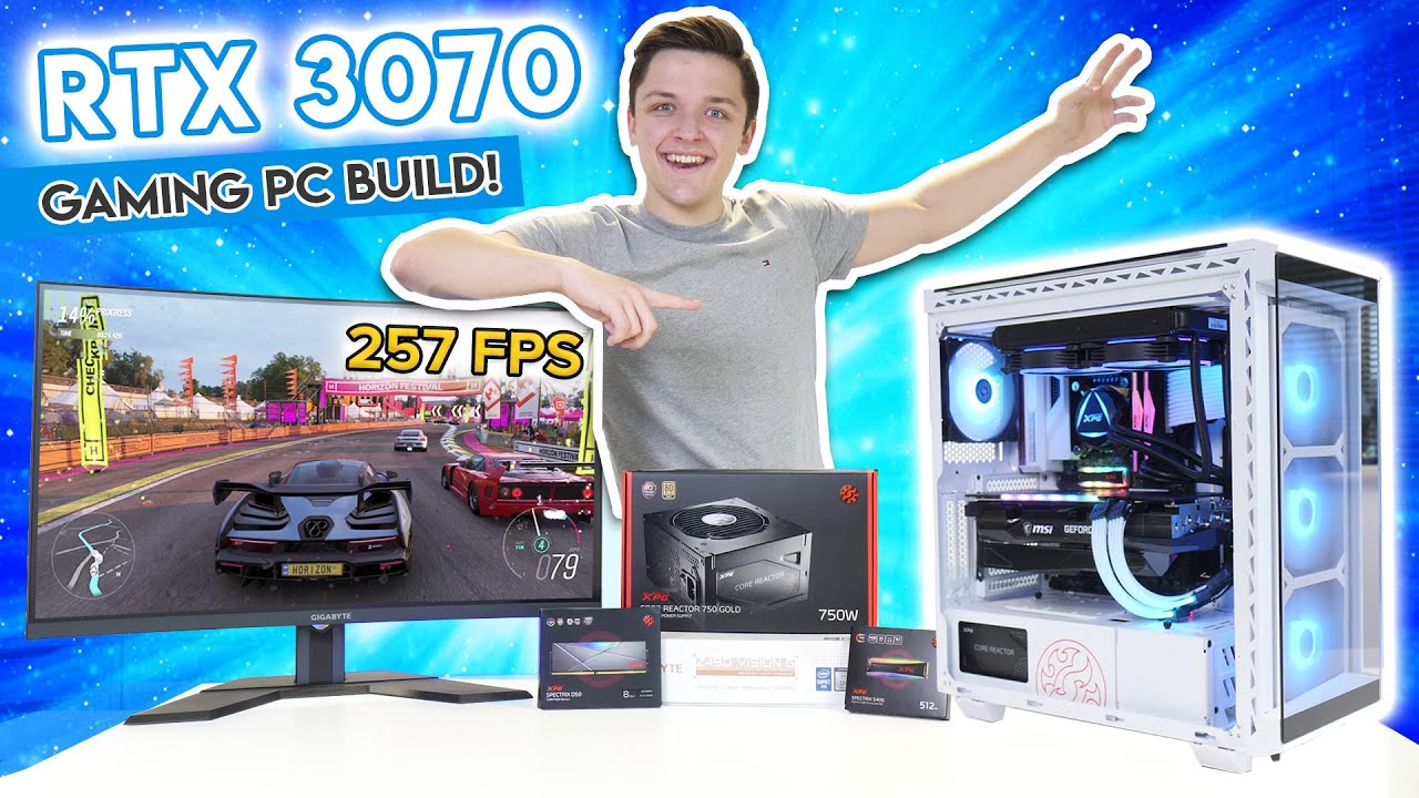 $1600 RTX 3070 Gaming PC Build! [15+ Games TESTED - ft. MSI Gaming X ...