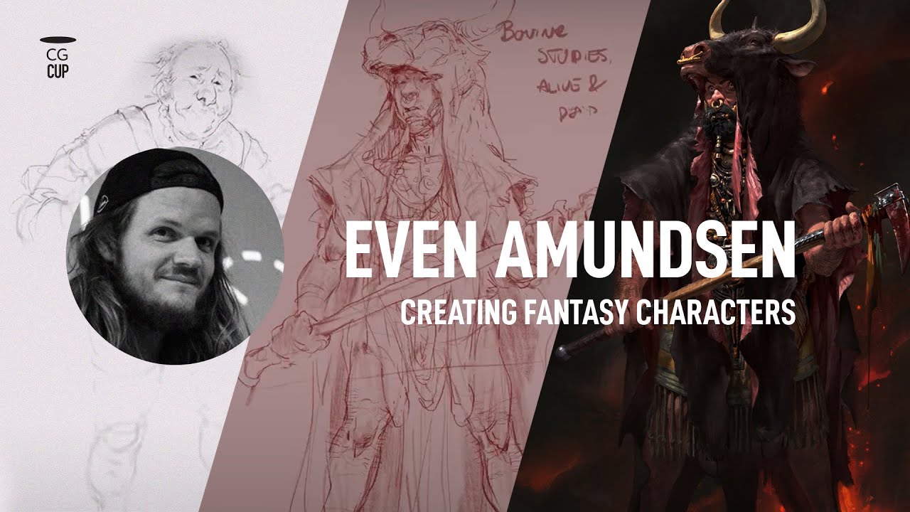 CREATING FANTASY CHARACTERS | MASTERCLASS PREVIEW | Even Amundsen - YouTube