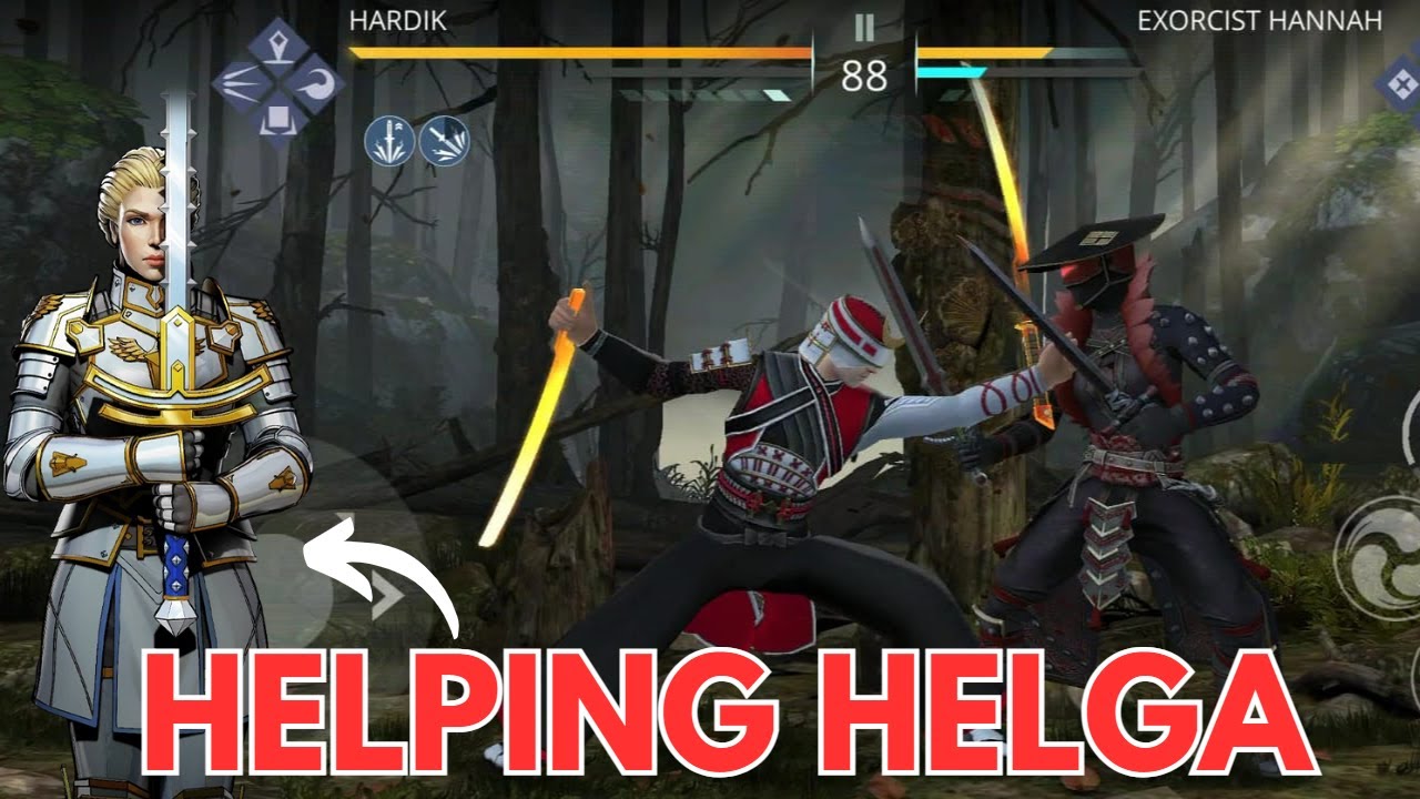 HELPING HELGA IN SHADOW FIGHT 3 |THE BEST OF THE BEST (SANGUINE FOREST ...