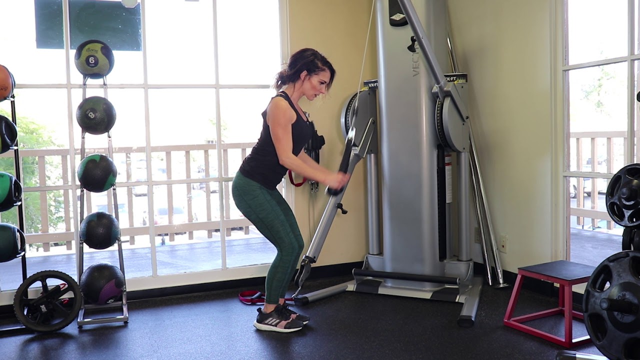 Cable Tricep Press Down - YouTube