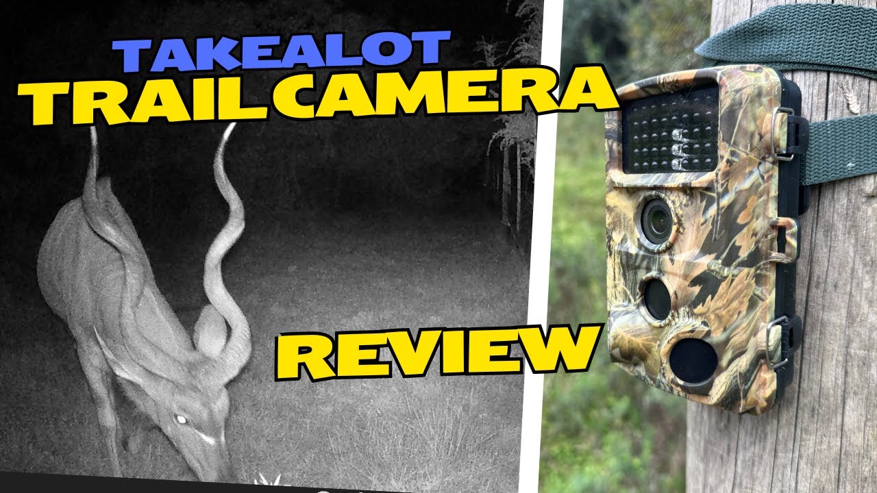 TAKEALOT Campark trail camera review - YouTube