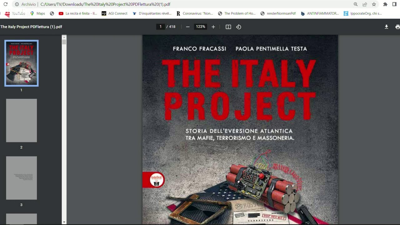 The Italy project - L'ultimo libro di Franco Fracassi e Paola ...