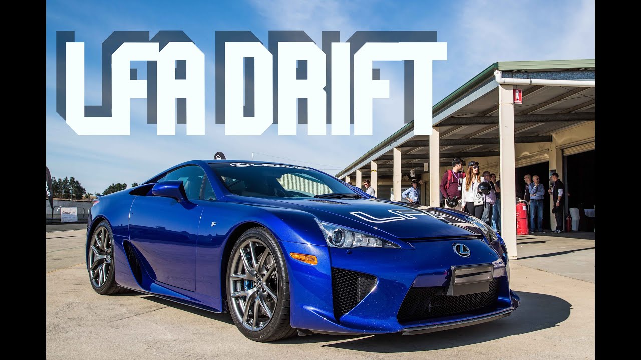 Lexus LFA Drifting - YouTube