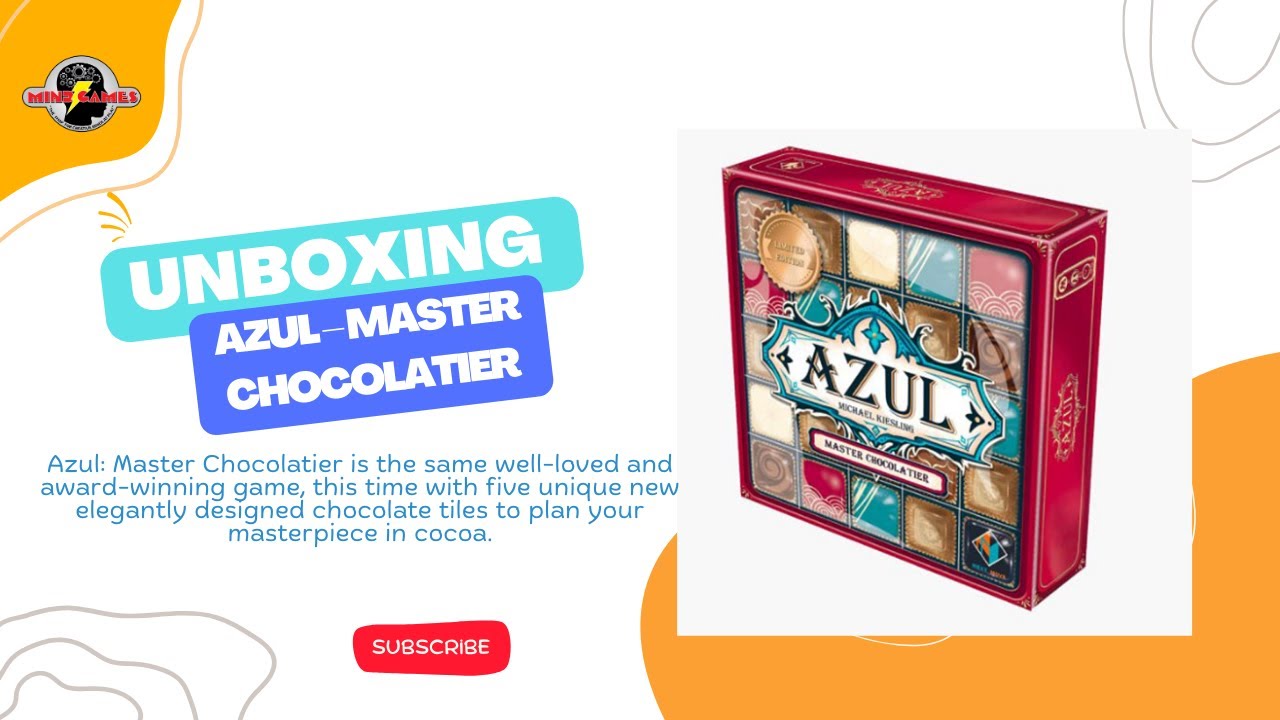 Unboxing: Azul- Master Chocolatier - YouTube