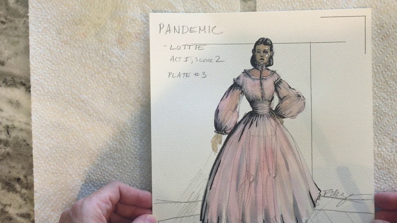 Costume Design: Sketch Notations, Titles, and Backgrounds -Presentation ...