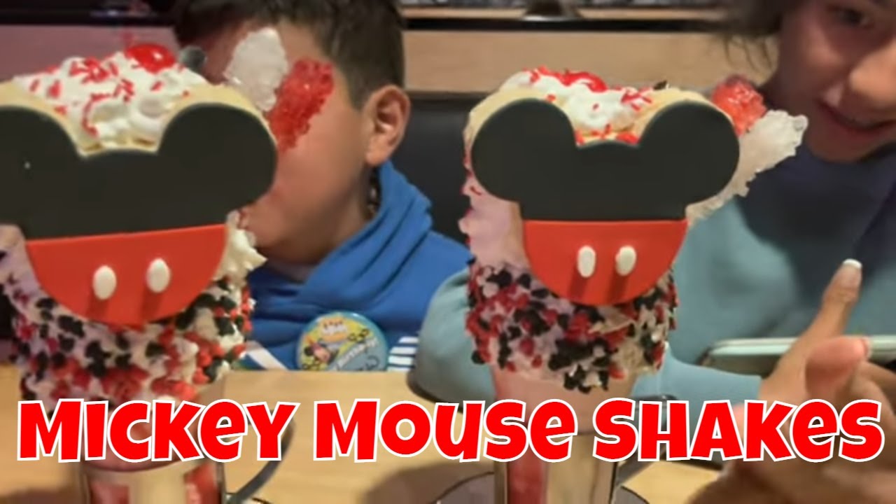 Mickey Mouse Special Edition Shake From Black Tap Craft Burgers ...