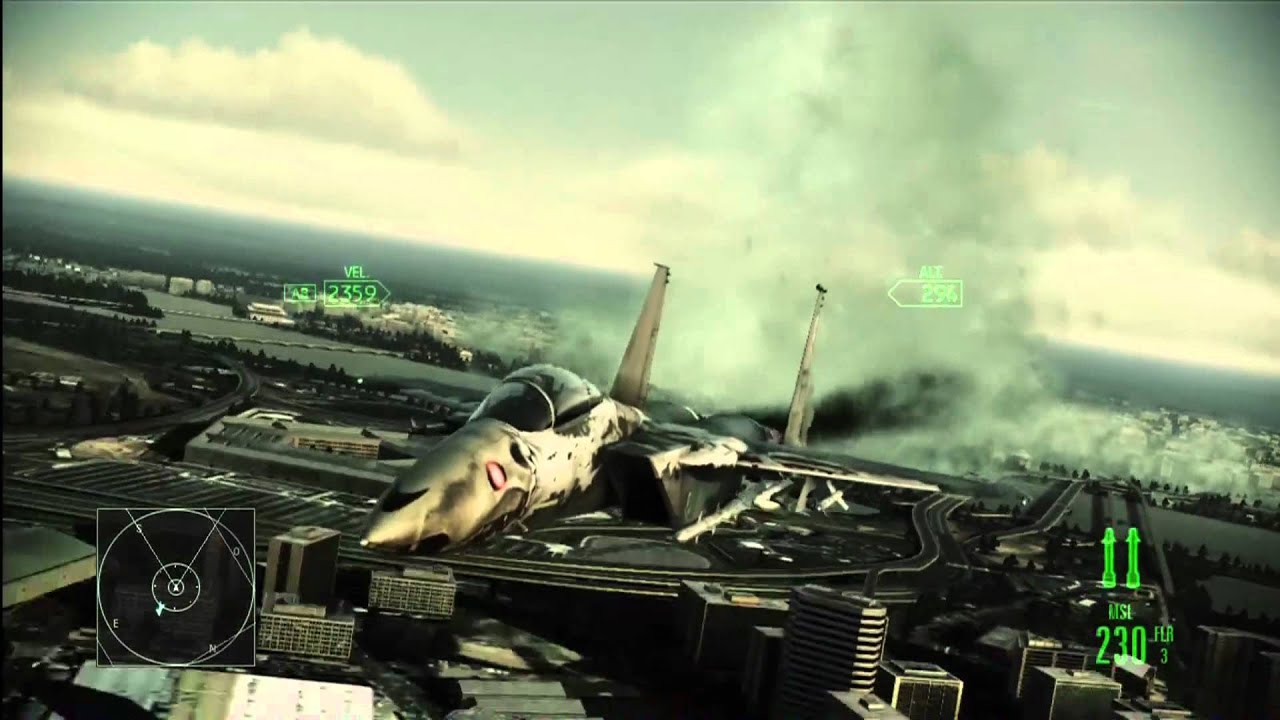 Ace Combat Assault Horizon Walktrough ITA - Missione 16 Akula - YouTube