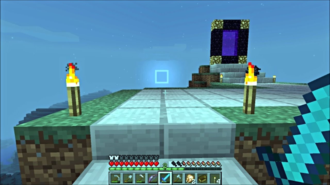 Minecraft - Nether world railroad and how to get gold nuggets - YouTube